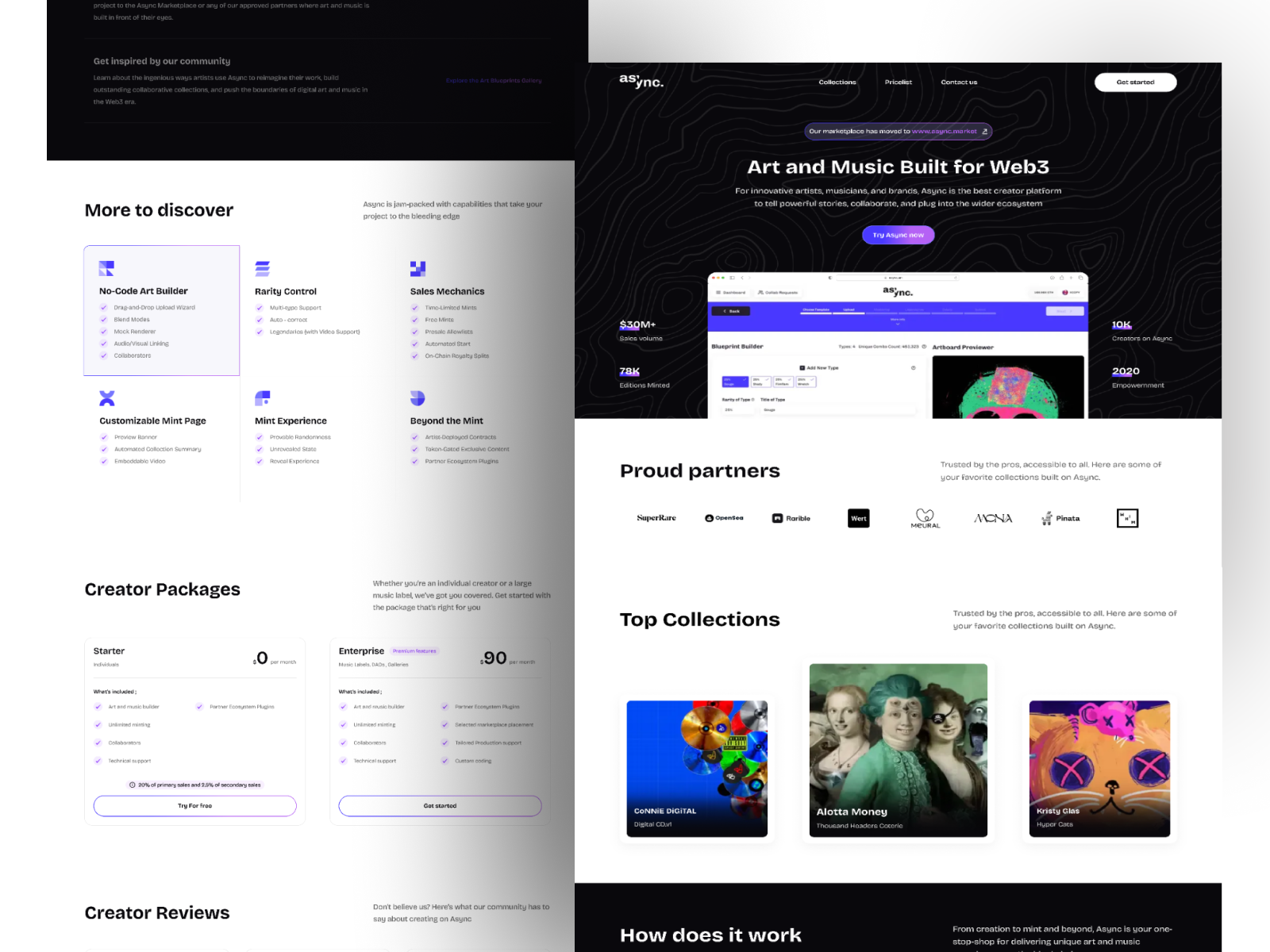 Async Landing Page Redesign by Adekola Durodola on Dribbble