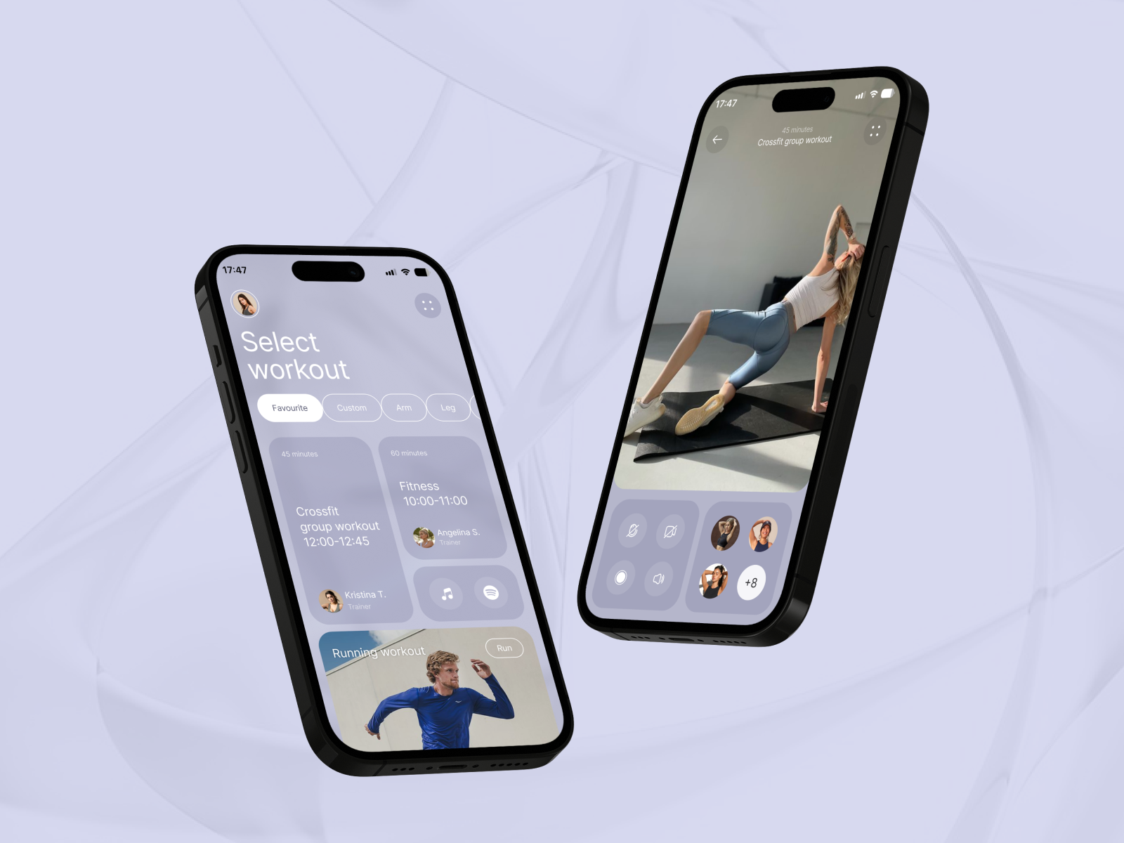 AI Traning app design concept by Vlad Lavv on Dribbble