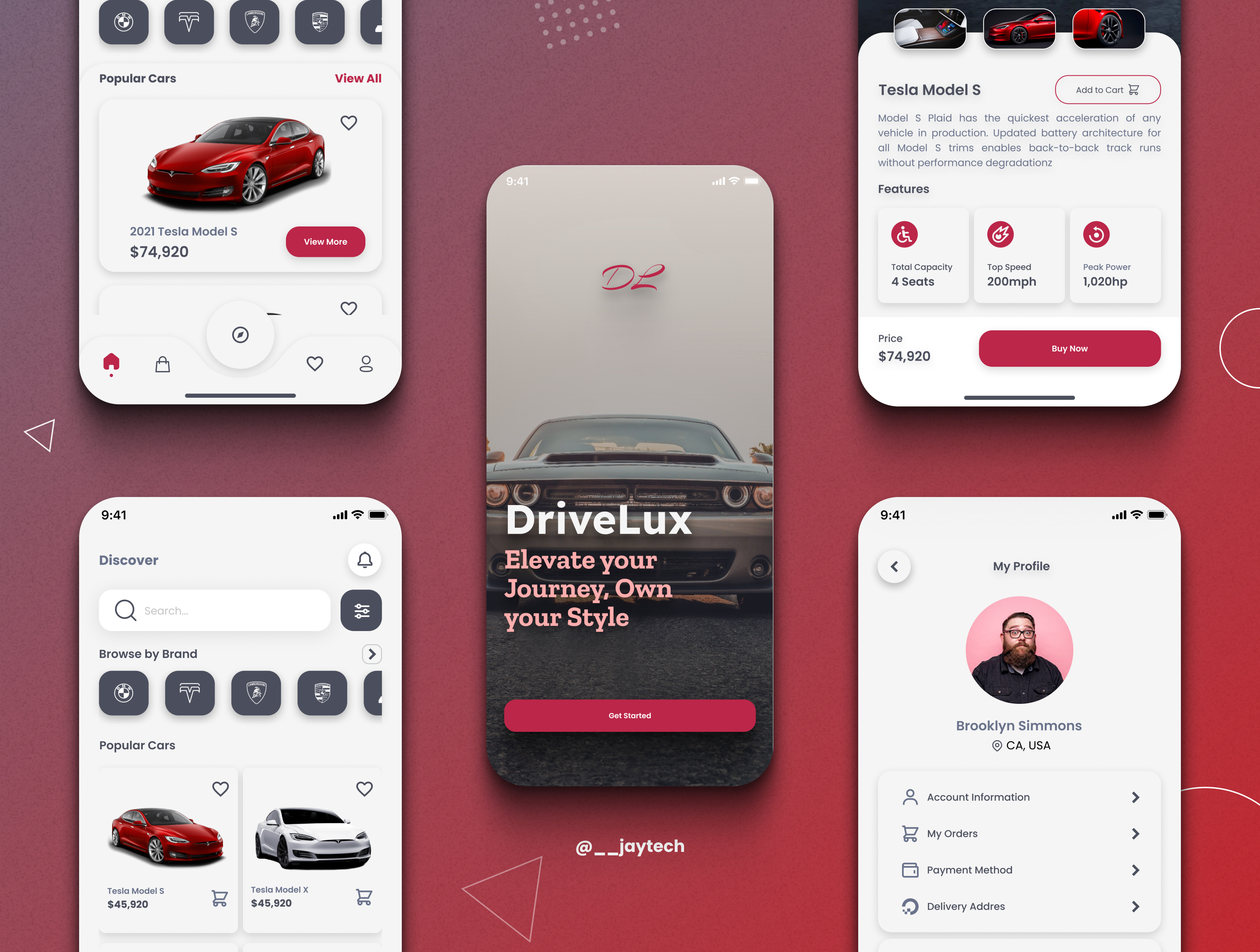 Car E-commerce UI Design by Okeke Festus on Dribbble