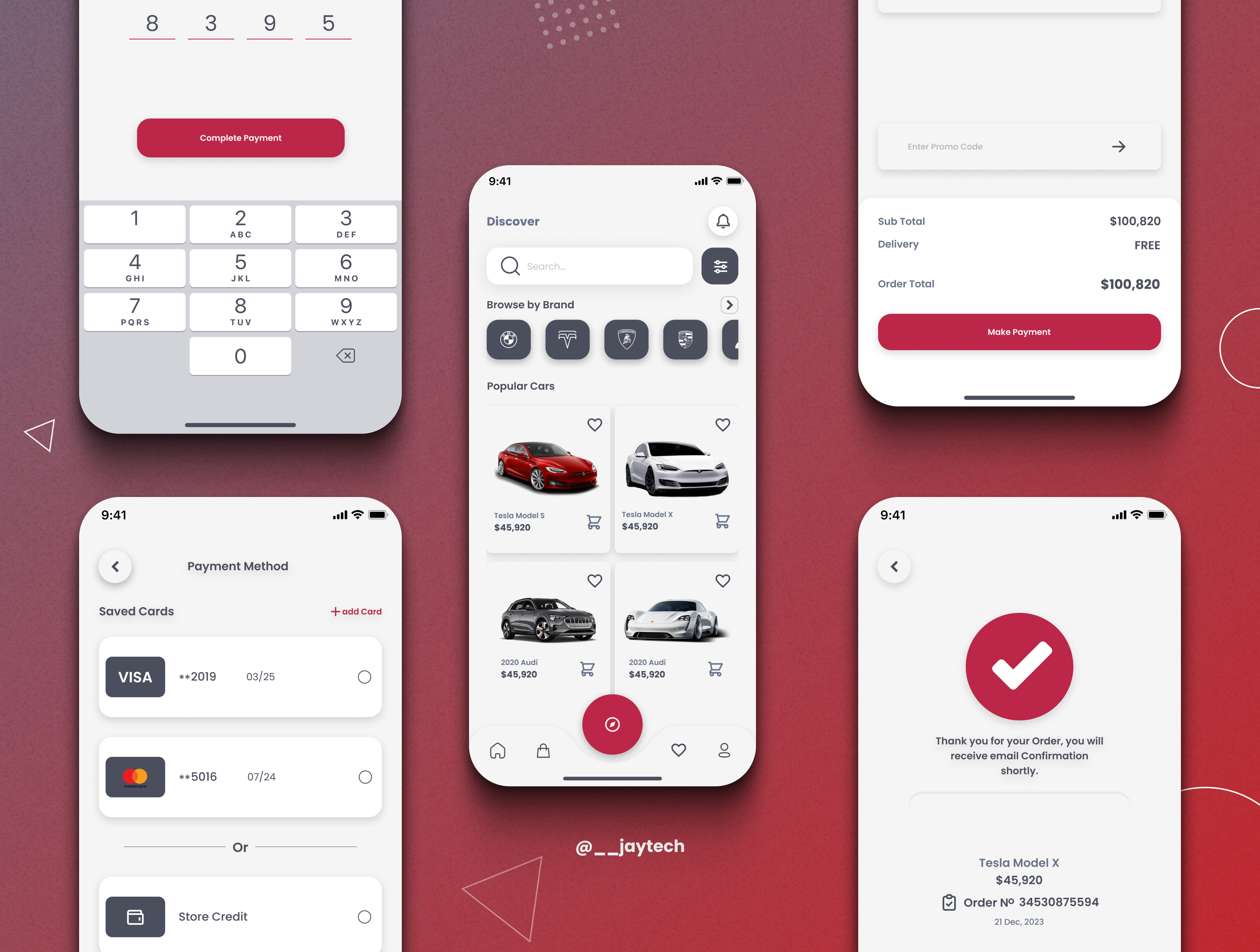 Car E-commerce UI Design by Okeke Festus on Dribbble