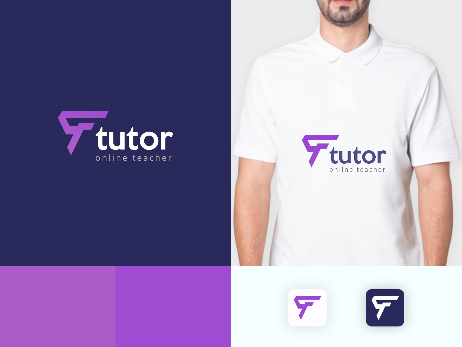 Tutor Logo Design by Classy Sharif on Dribbble