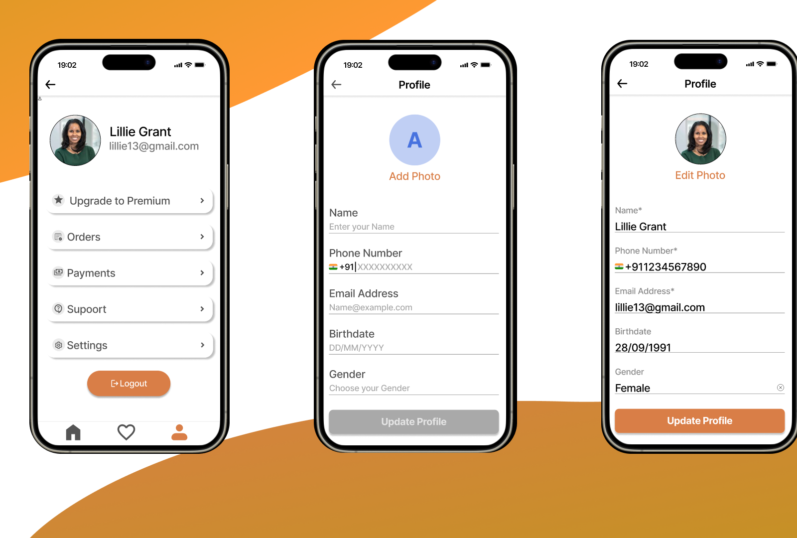 User Profile | UI Design by Aarohi Patil on Dribbble