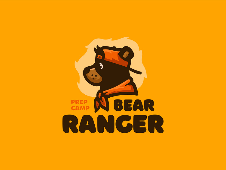 Bear Ranger logo by Den Yup on Dribbble