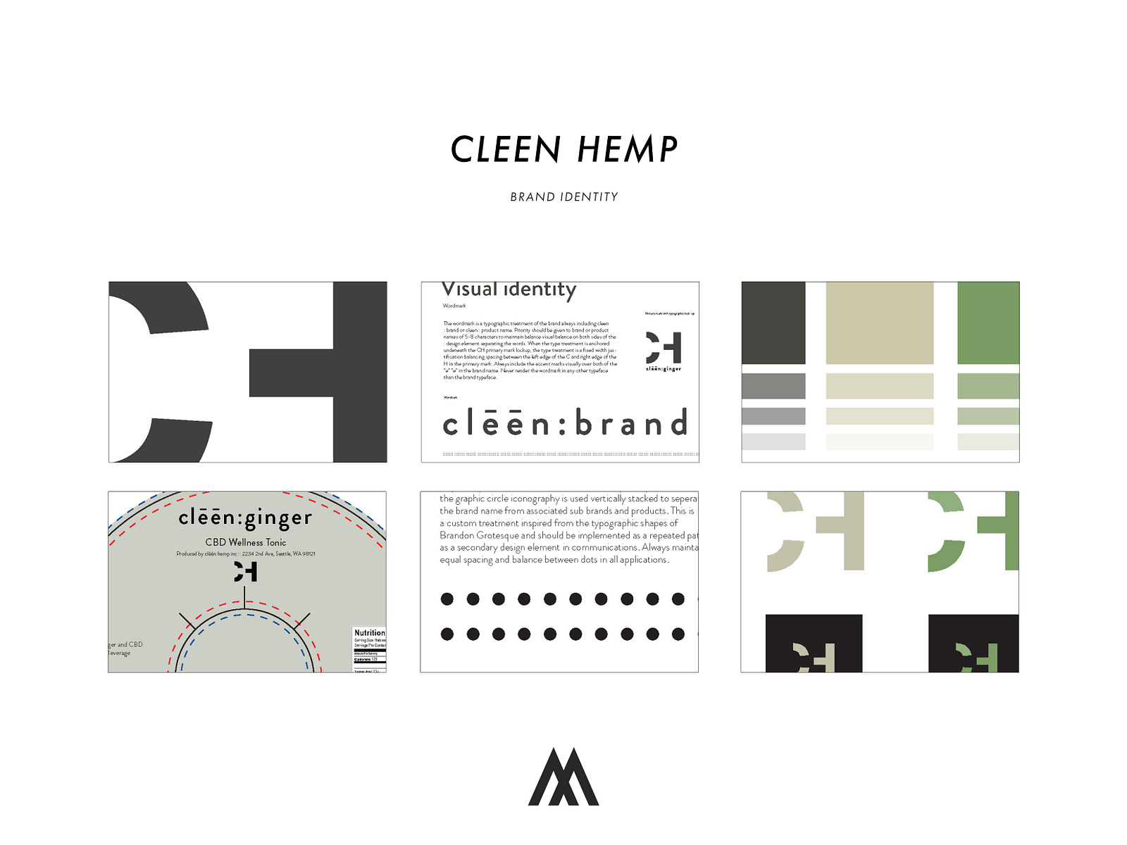 Cleen Hemp Brand Identity by Lou Maxon on Dribbble