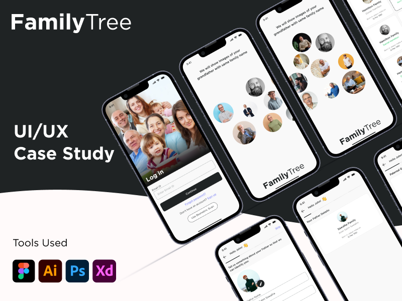 Family Tree App by Inventco on Dribbble