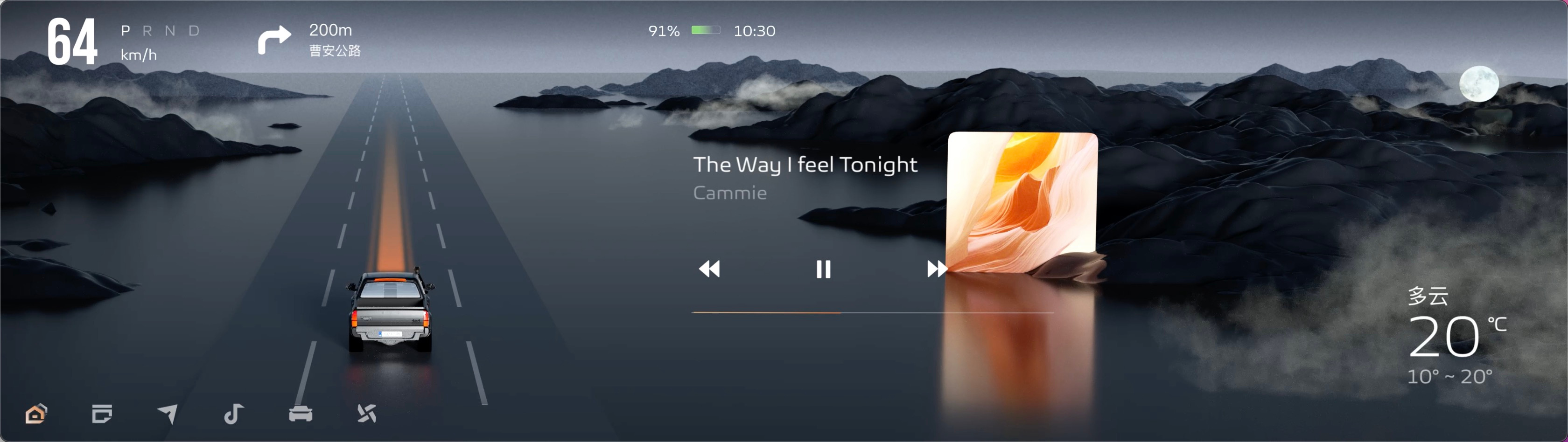 HMI 3D UI concept design by Saiyi Huang on Dribbble