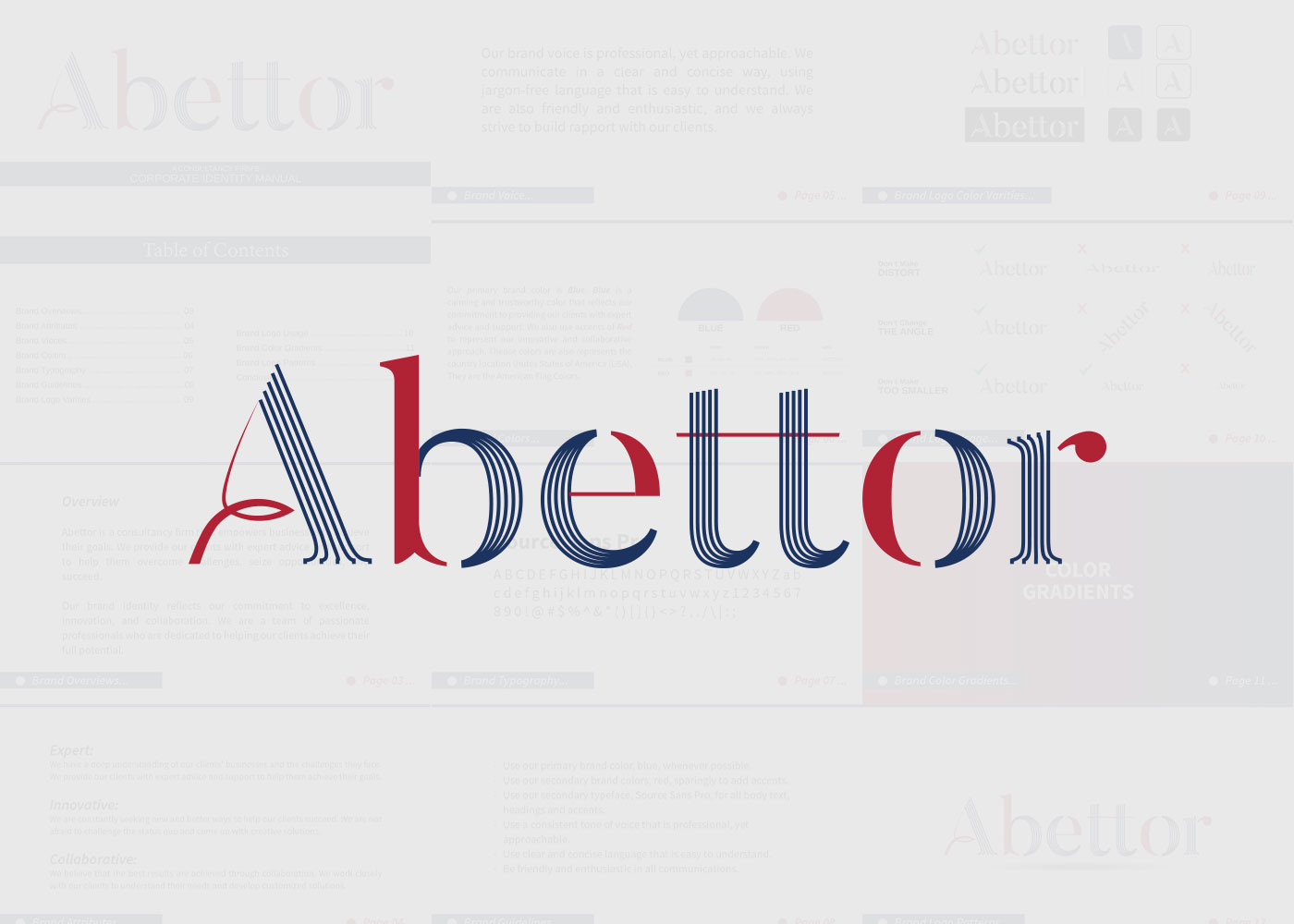 Abettor | Brand Identity Manual | Halal Dizworld by Rizwan Ahmed on ...