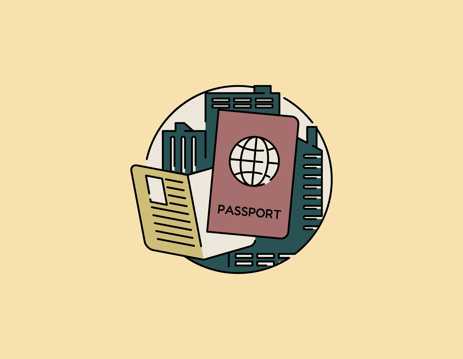 Travel Icon Set - Vol 1. by Muhammad Bagus Prasetyo for Skilline Design ...
