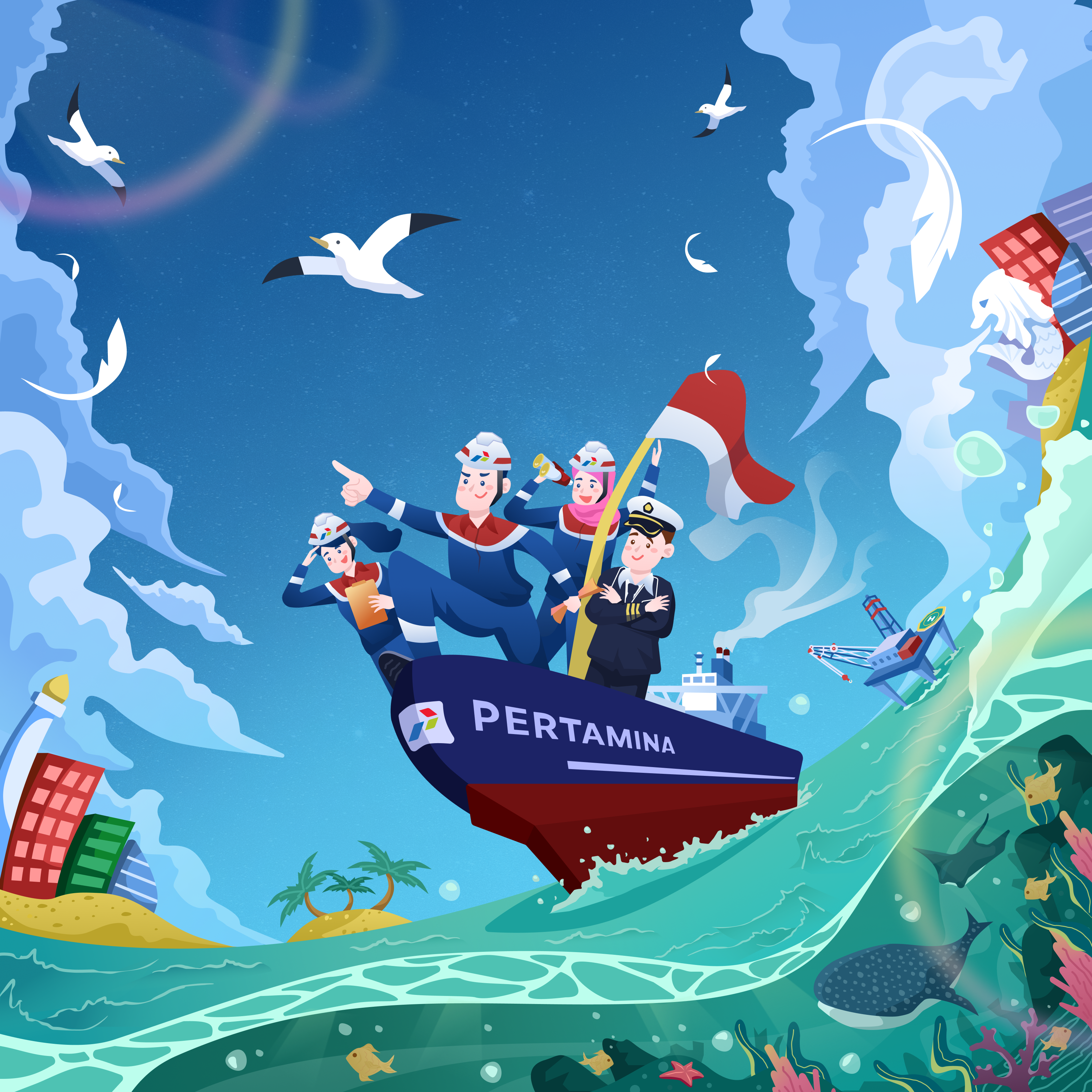 Pertamina designs, themes, templates and downloadable graphic elements ...