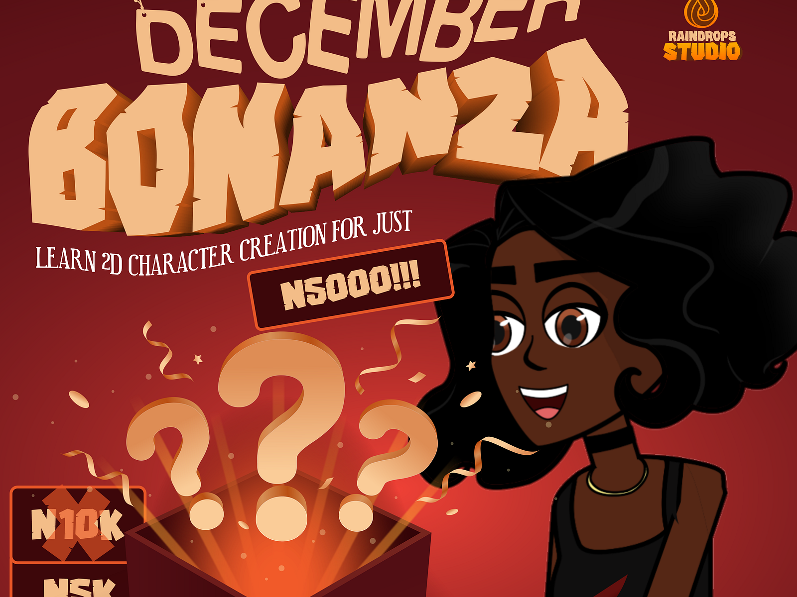 December Ad Design by Raindrops Studio on Dribbble