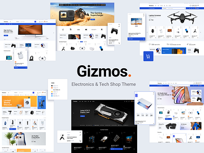 Gizmos - Electronics & Tech Shop Theme by Qode Interactive on Dribbble