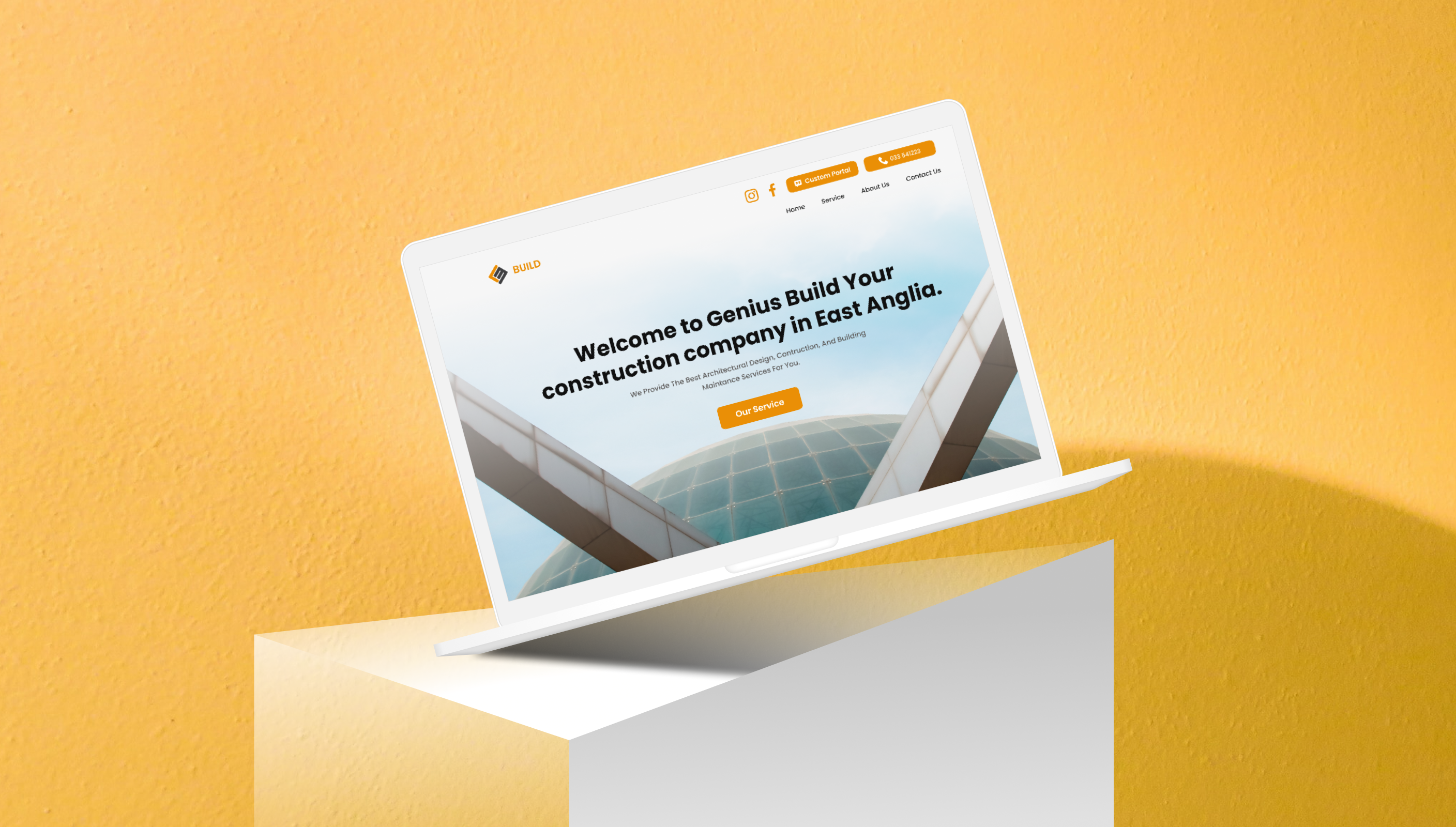 Construction Company Website Design by Softvence UI/UX for Softvence Agency on Dribbble