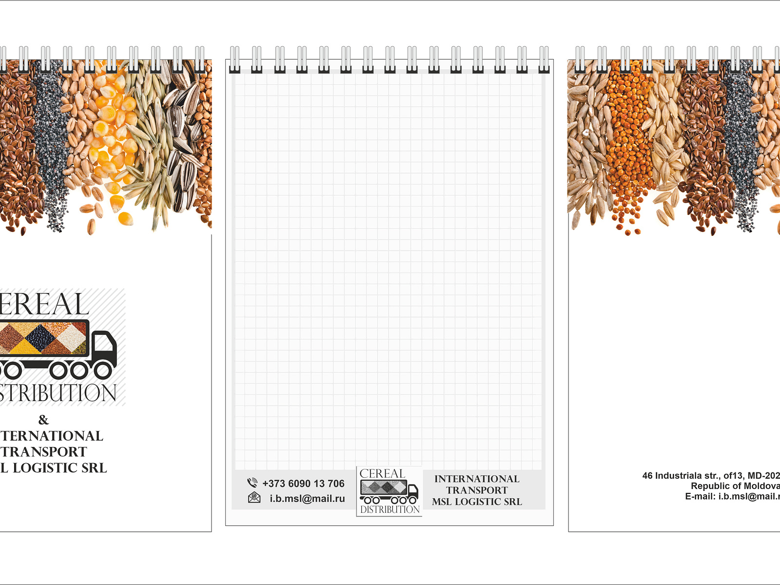 Notepad cover and inner page design by Natalya on Dribbble