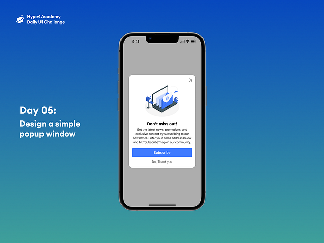 Browse thousands of Pop Up Window images for design inspiration | Dribbble