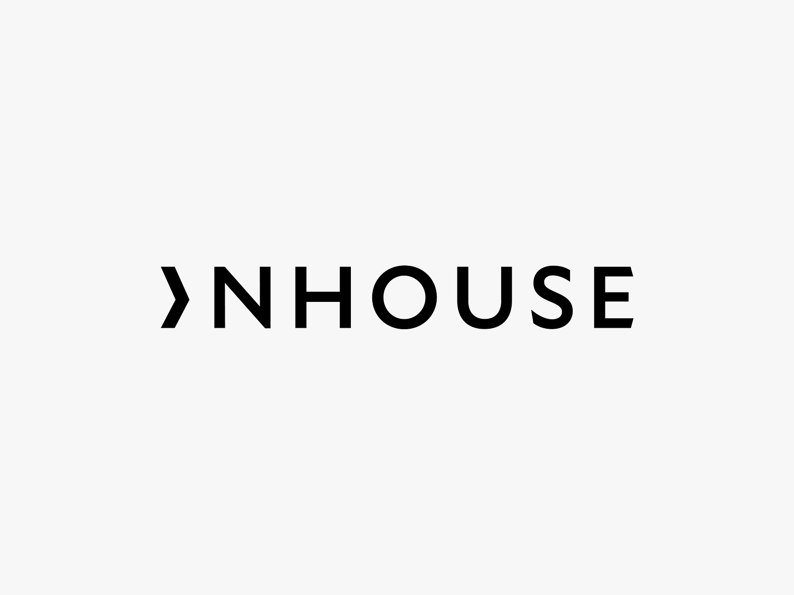 Inhouse Logo by Milos Zdrale on Dribbble