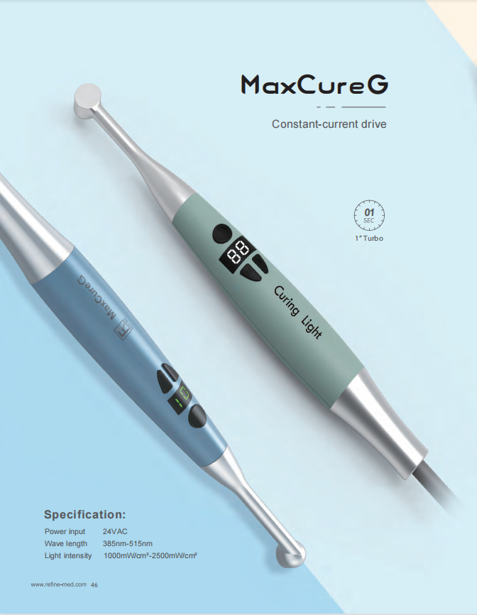 Refine Medical Dental Curing Light MaxCureG by Refine Medical on Dribbble