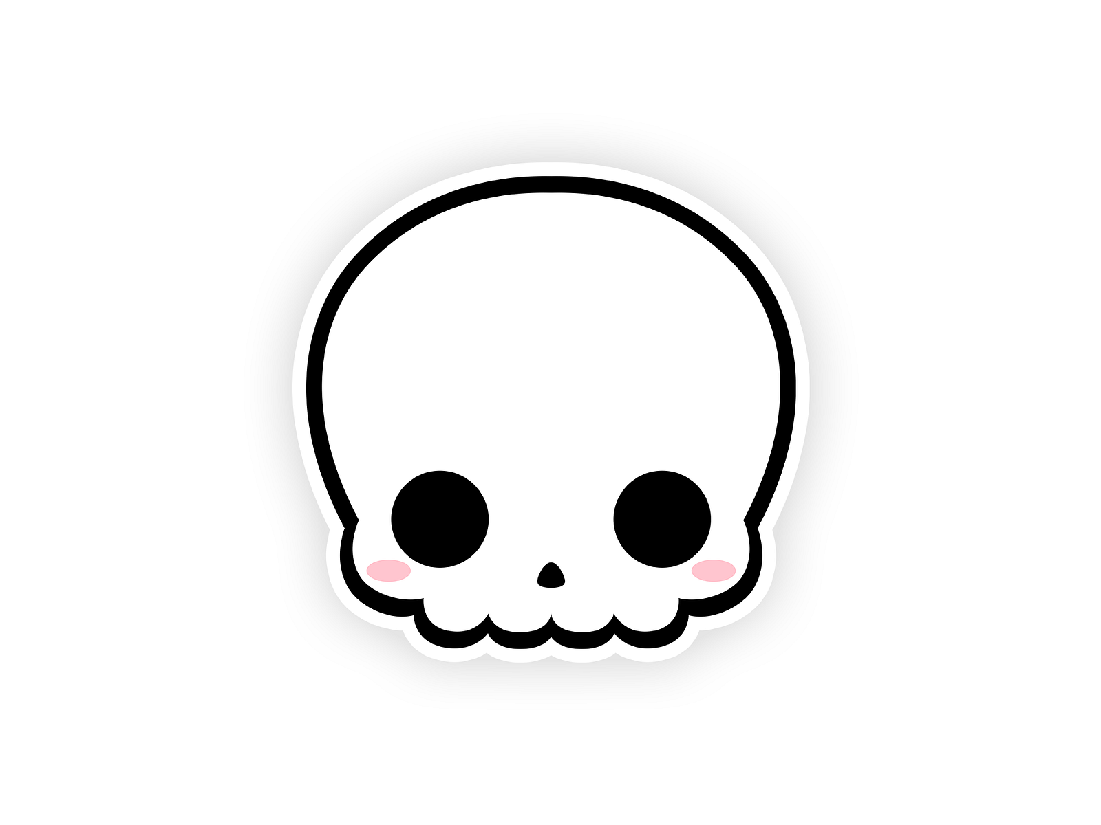 Cute Skull by Alien3287 on Dribbble