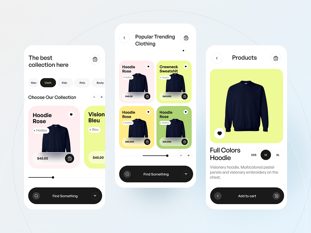 Ecommerce Modern App Designs Themes Templates And Downloadable