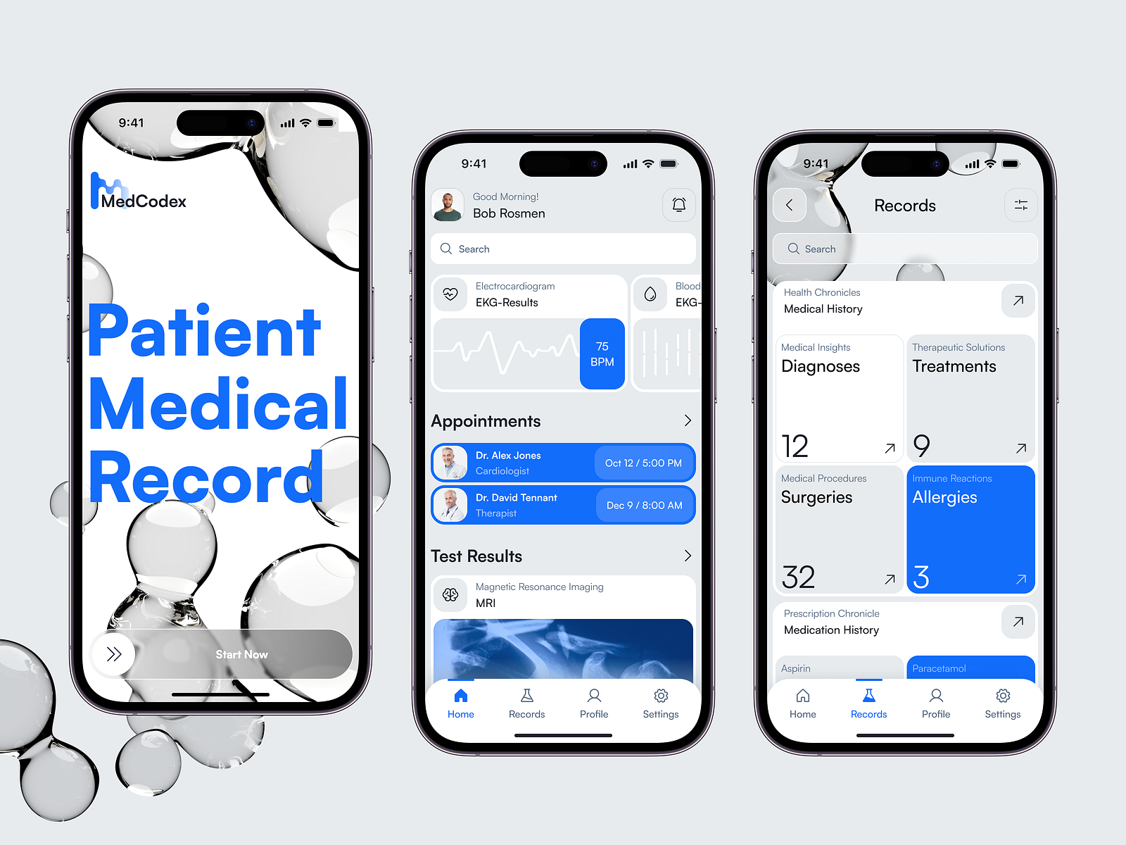 Patient Medical Record Mobile App Ui Ux Masterly By Masterly On Dribbble