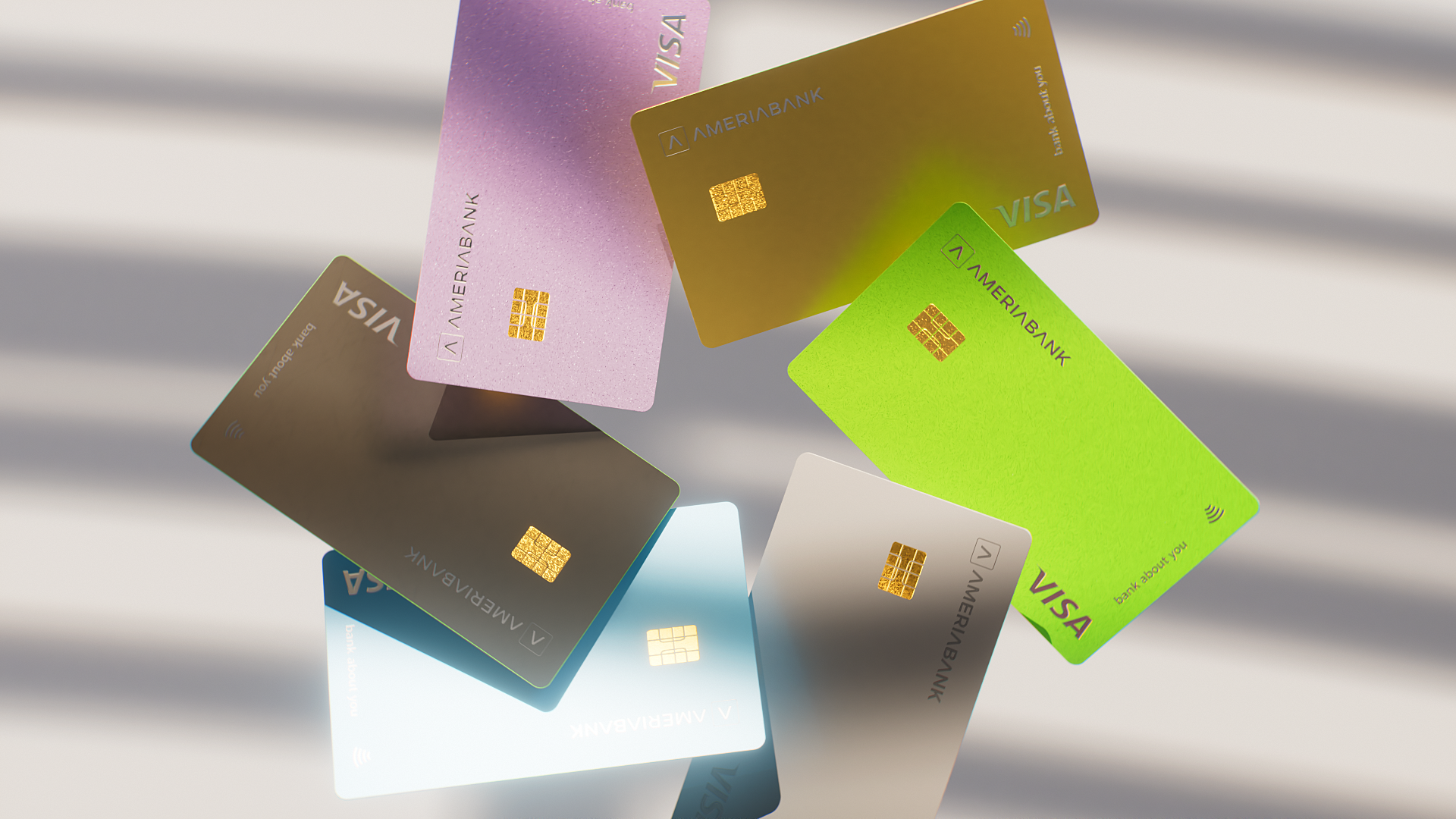 Bank Cards 3D Animation by Tig Manukyan on Dribbble