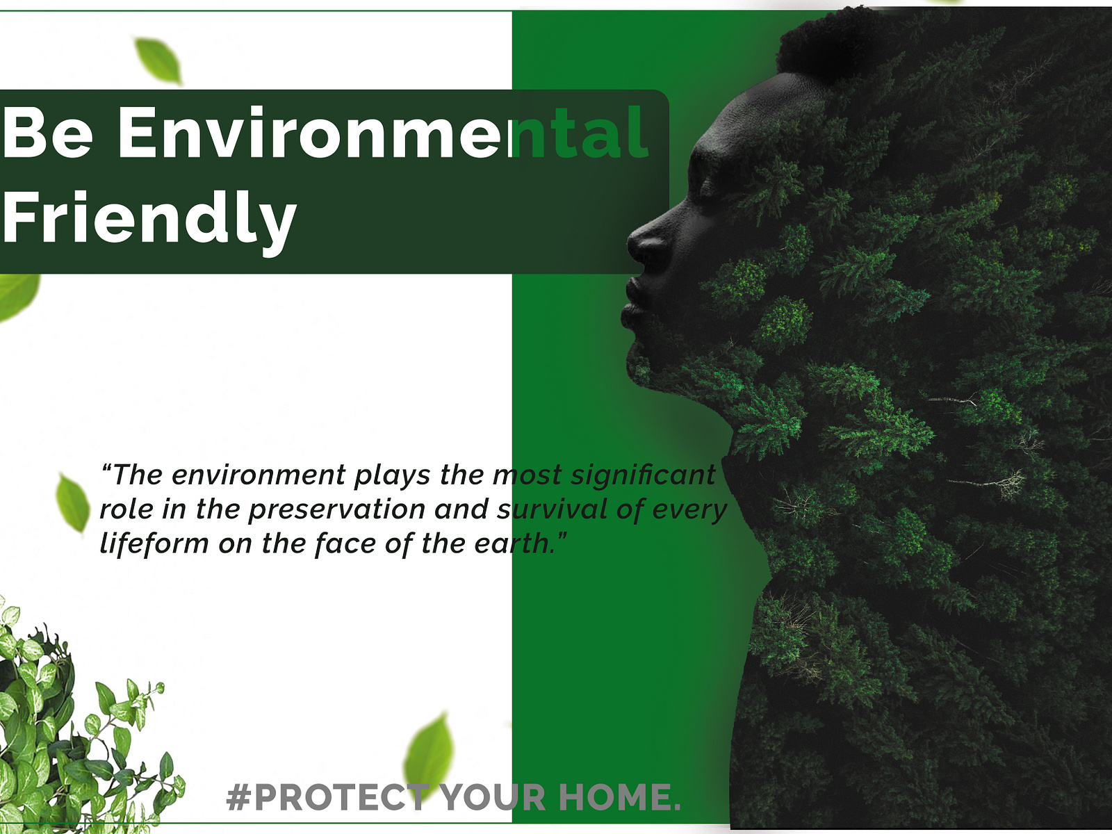 Protect your Environment. by Prestige Pixel Pro on Dribbble