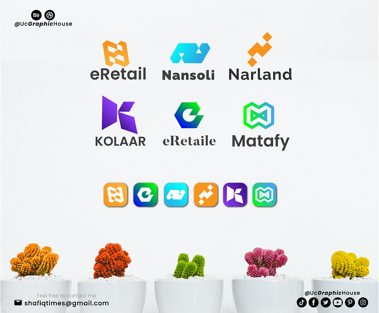 Lettermark Logo Logo Design Trend 2024 Logo Design App Logo By