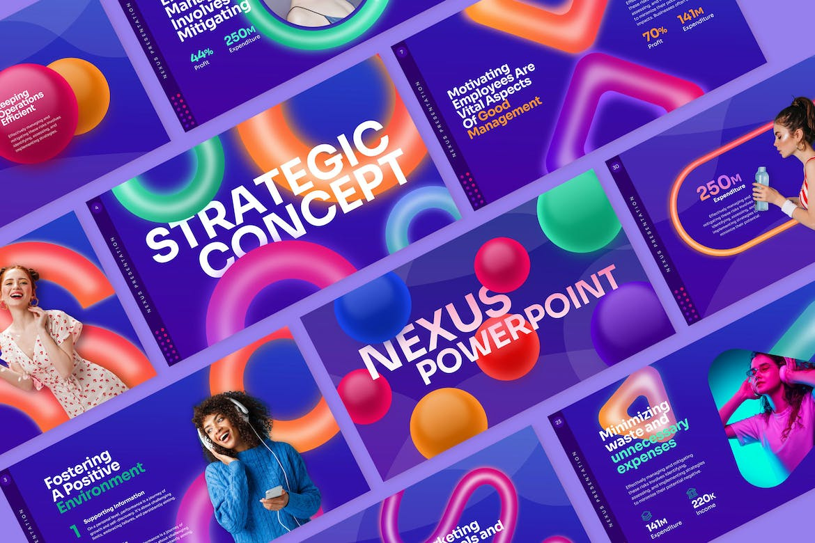 Nexus Powerpoint Template by Klit Vogli on Dribbble