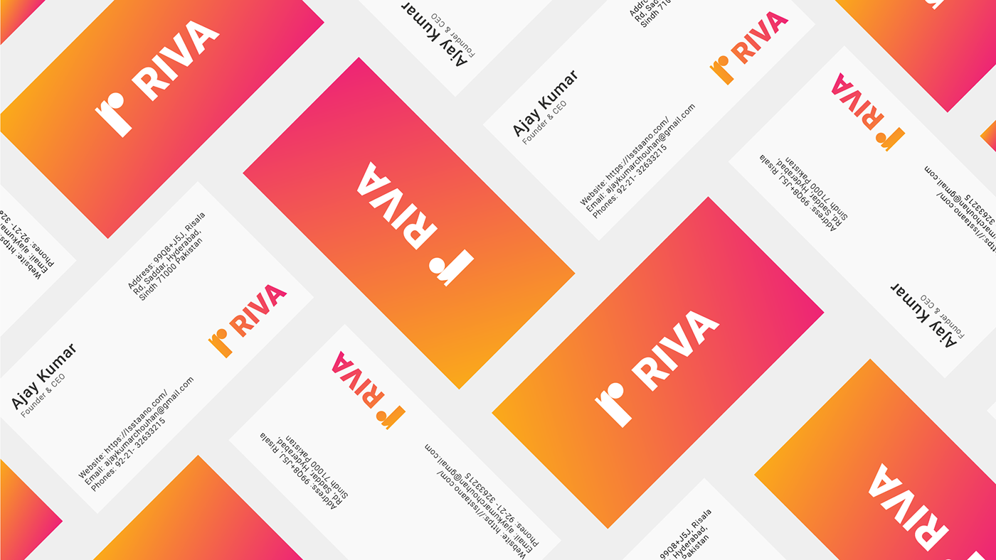 Riva Brand Identity | Brand Guidelines by Ajay Chauhan on Dribbble