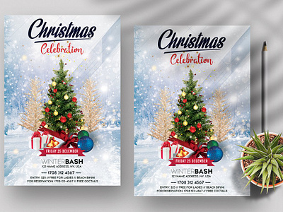 Merry Christmas Poster designs, themes, templates and downloadable ...