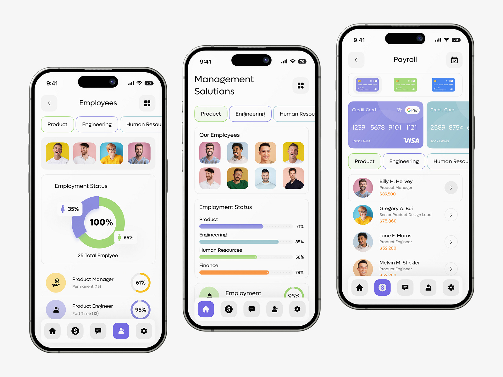 HR Management Mobile App by Sahil Dobariya on Dribbble