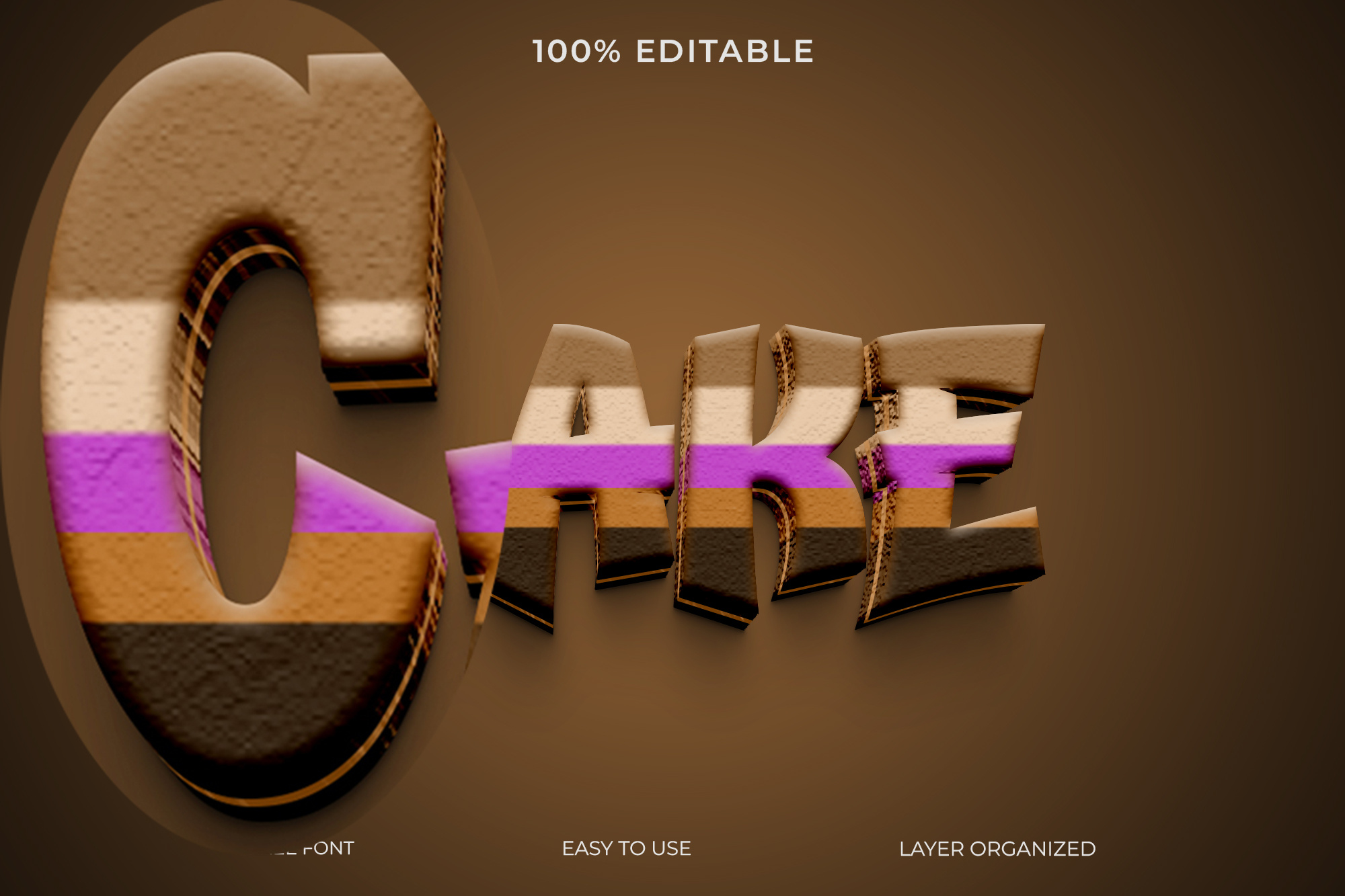 Candy Text Effect designs, themes, templates and downloadable graphic ...