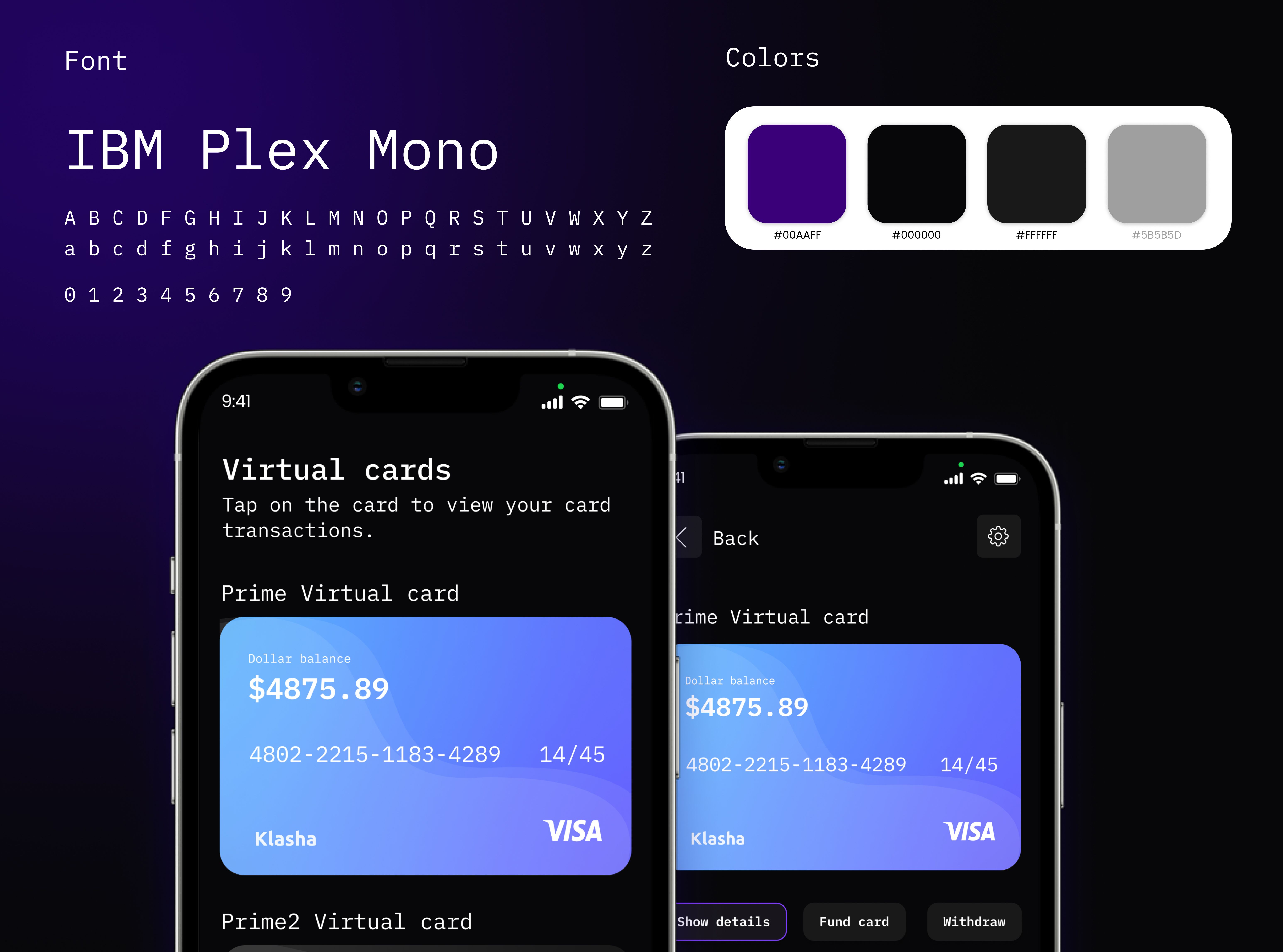 Virtual cards design for a finance mobile. by Ashraful Islam on Dribbble