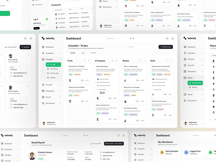 Team Management Dashboard by Orix Creative on Dribbble