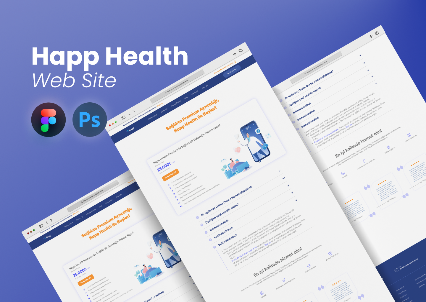 Premium Page by Ruken Kahraman on Dribbble