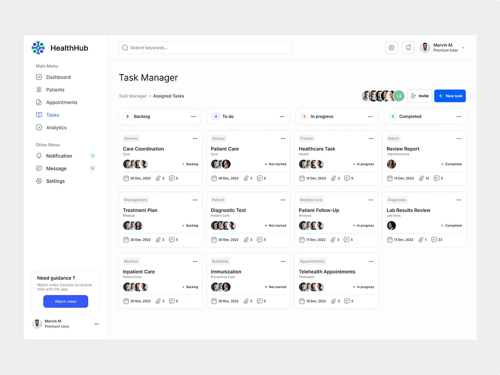 Task Screen designs, themes, templates and downloadable graphic ...