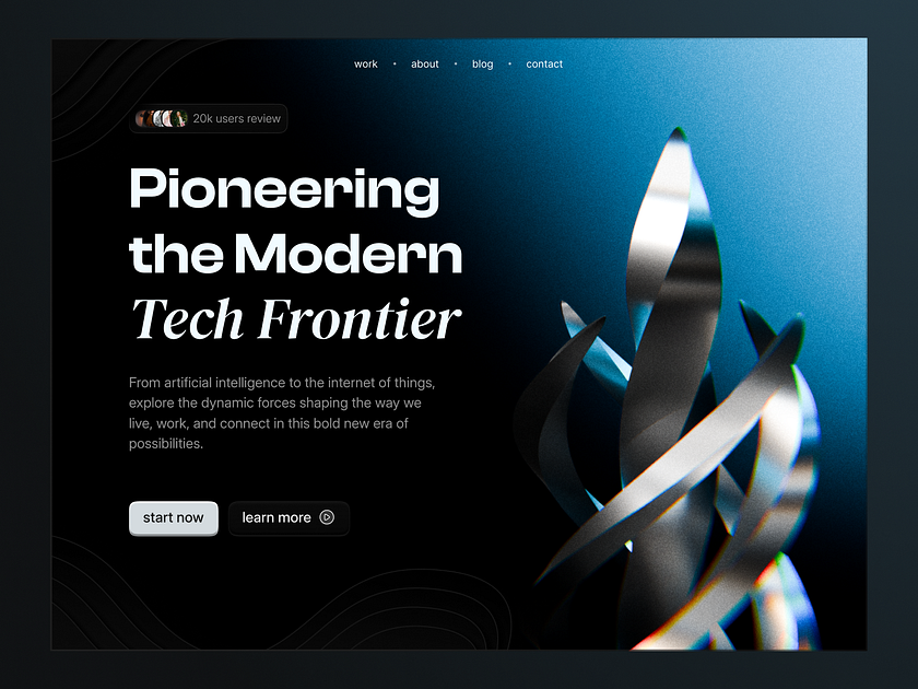 Tech Website designs, themes, templates and downloadable graphic ...