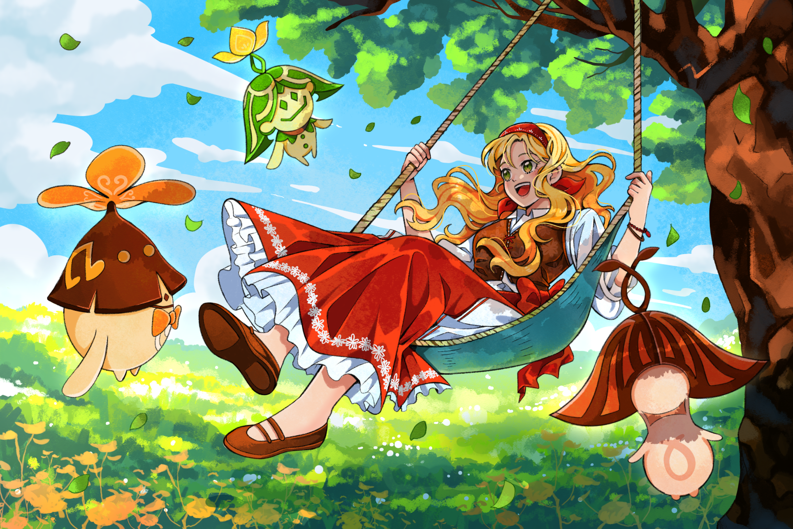 Playing With Aranara by Putri Monirizki for One Week Wonders on Dribbble