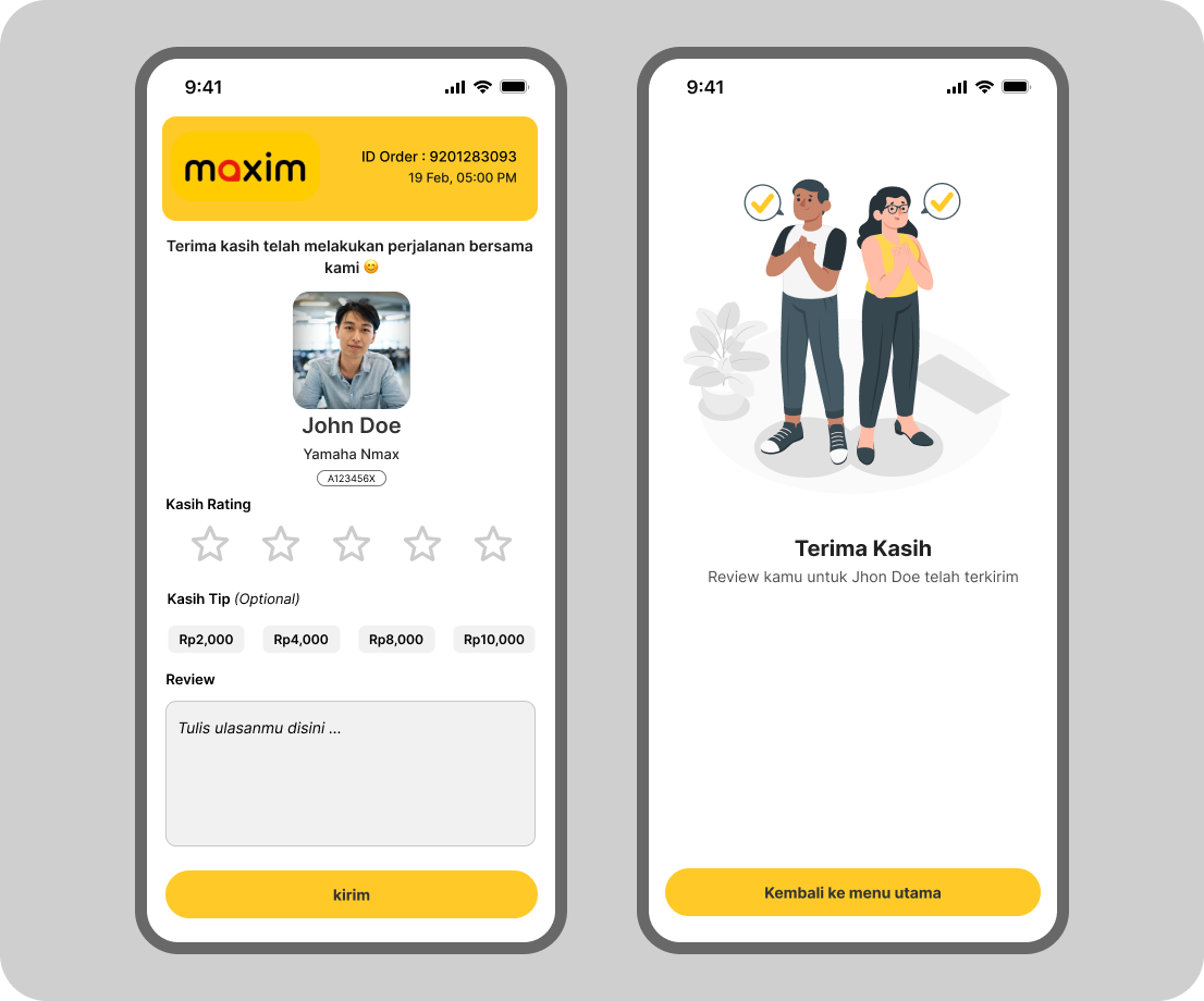 Revamp Maxim Apps by Rofianan on Dribbble