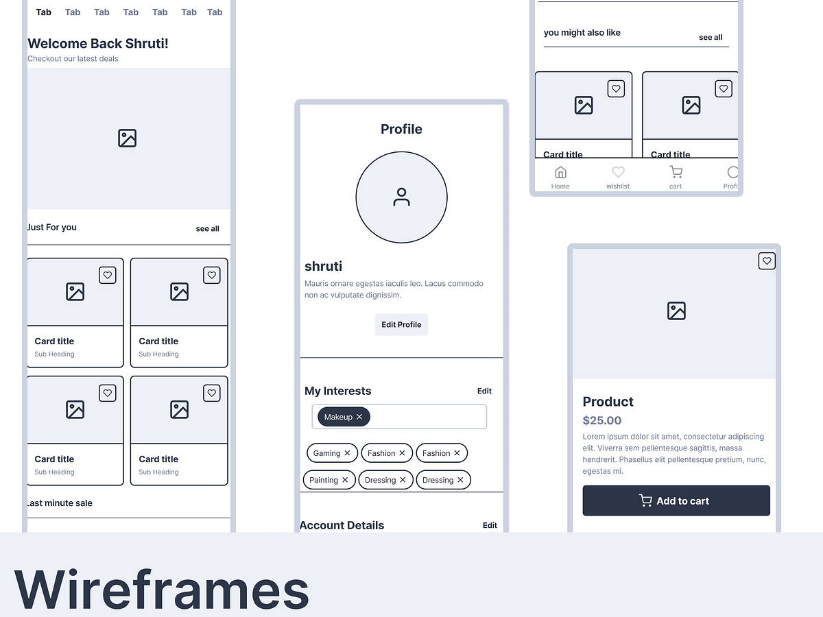Browse thousands of Pos Wireframe images for design inspiration | Dribbble