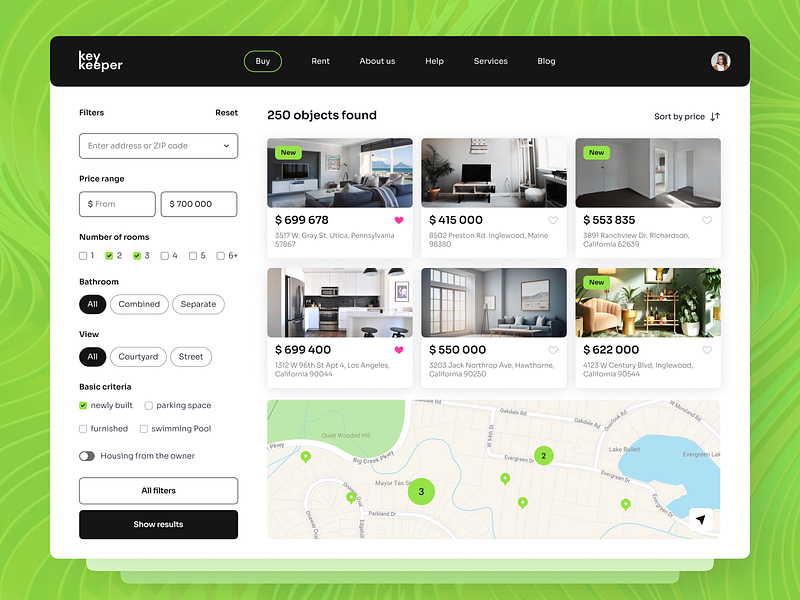 Real Estate Website designs, themes, templates and downloadable graphic ...