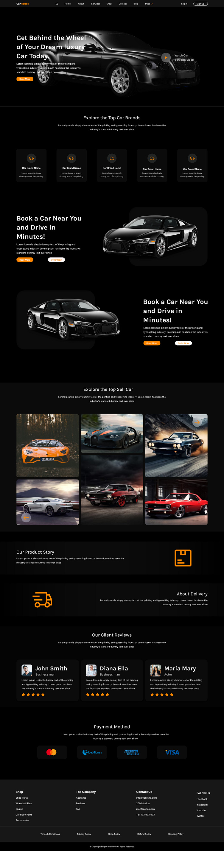 Creative Website Landing Page UI/UX Design by Rakib_designes on Dribbble Creative Website Landing Page UI/UX Design by Rakib_designes on Dribbble