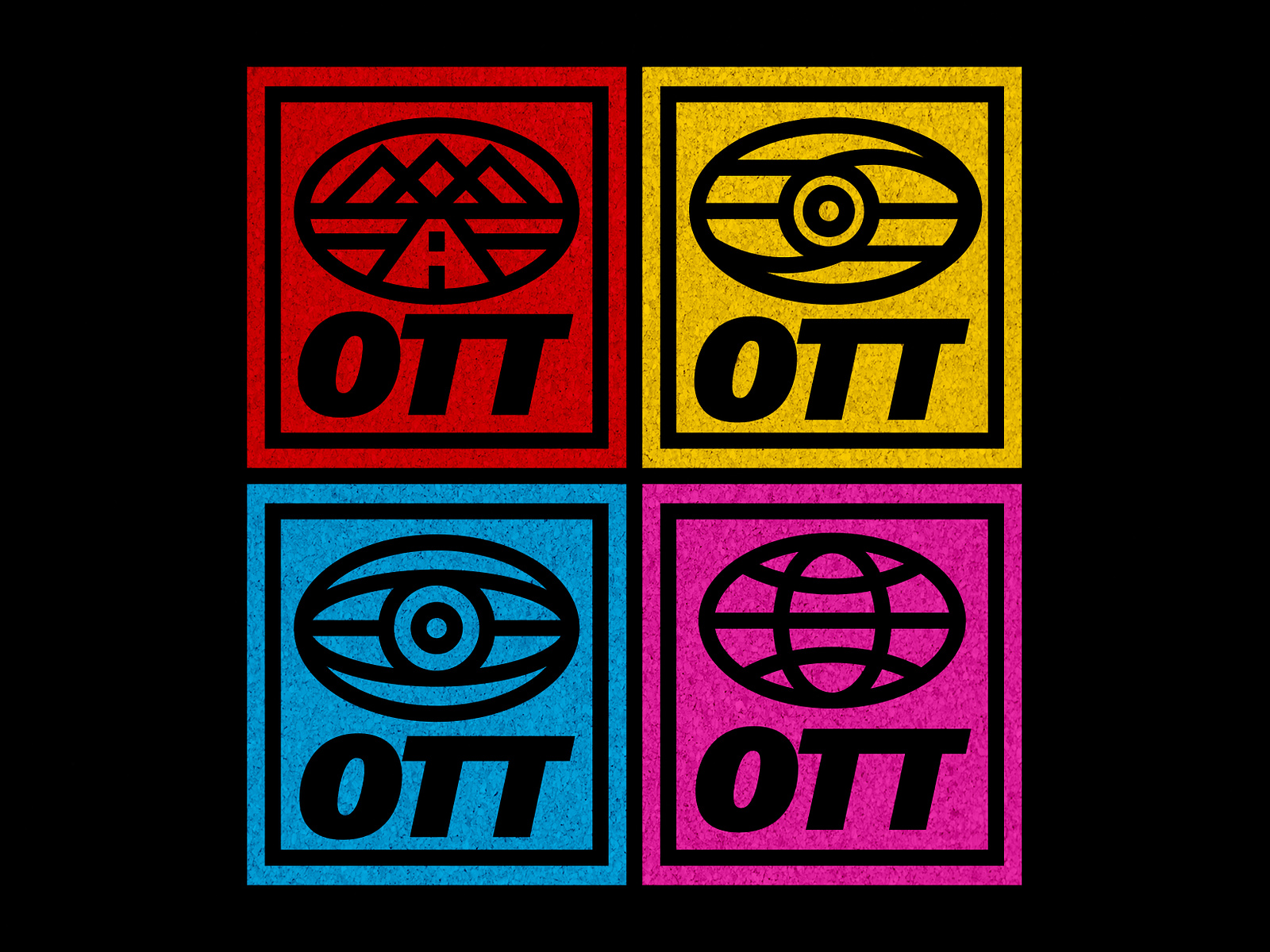OTT Records Vintage Labels by Jake Warrilow on Dribbble