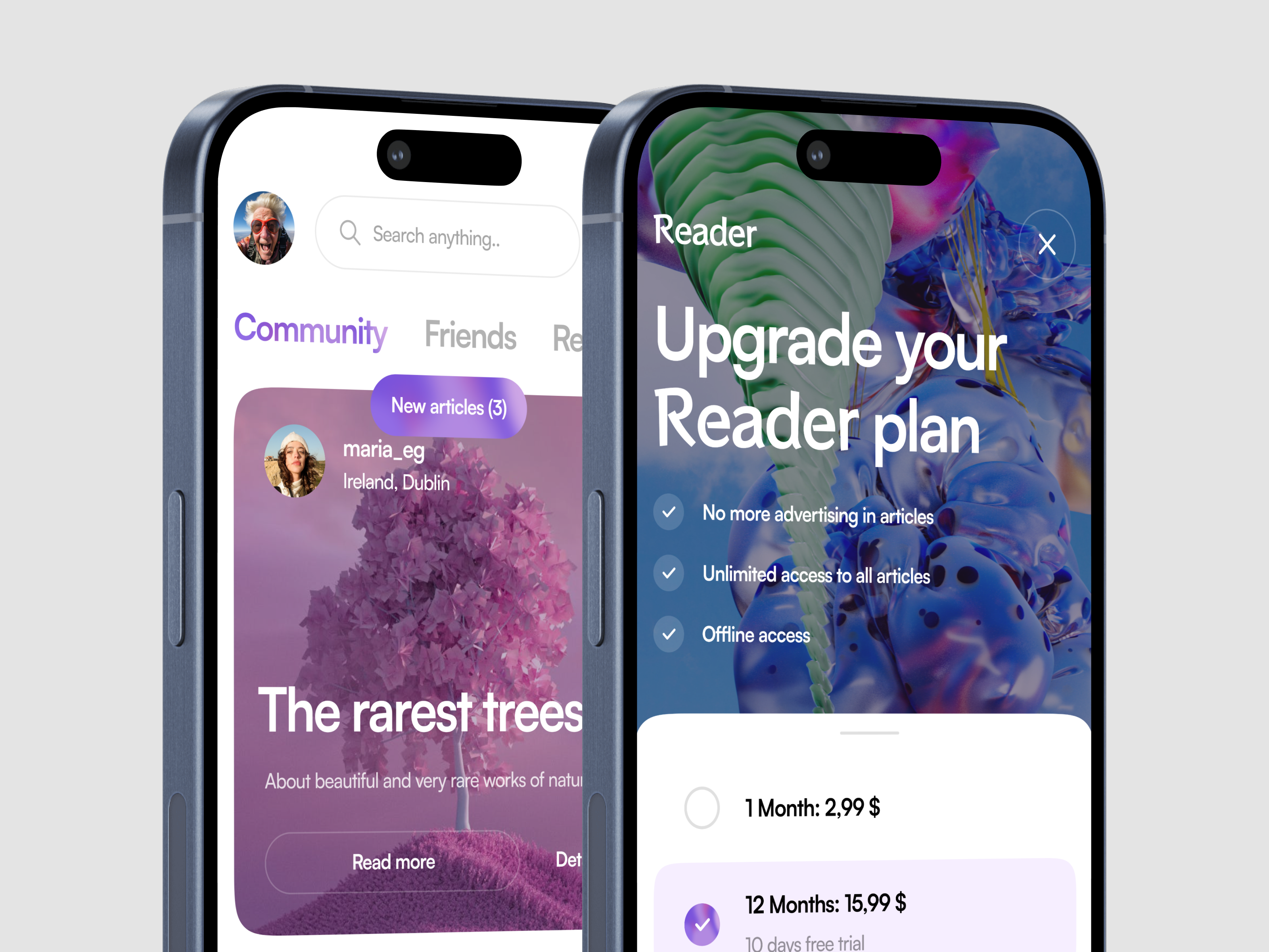 Browse thousands of News Article Mobile App images for design ...