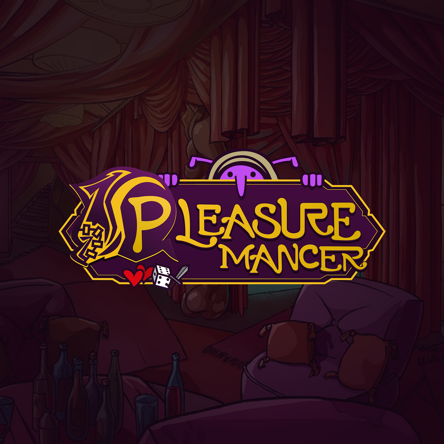 Logo Design for The Pleasuremancer by John Poh on Dribbble
