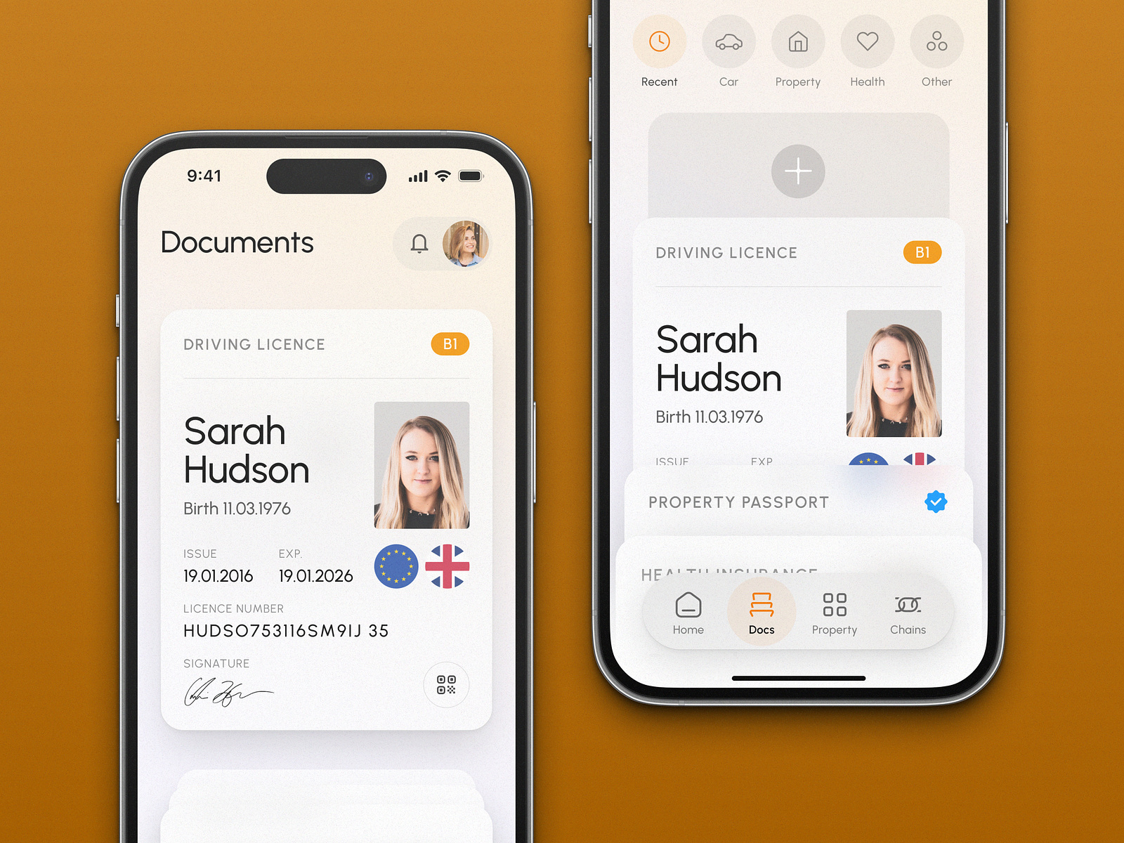 Digital ID App Concept by Andrii Danilov on Dribbble