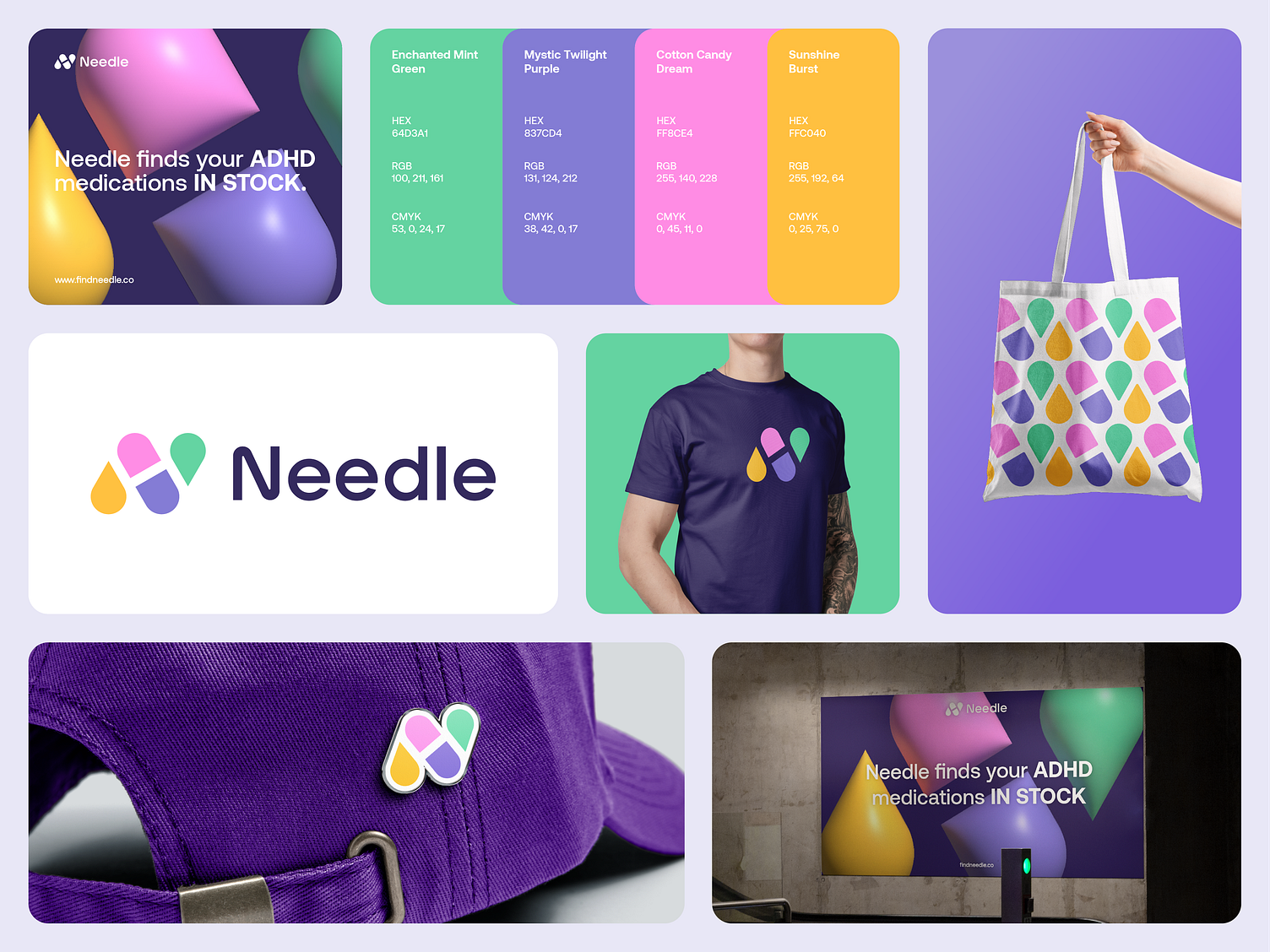 Needle Logo Concept 2 by Victor Murea for Wegrow on Dribbble