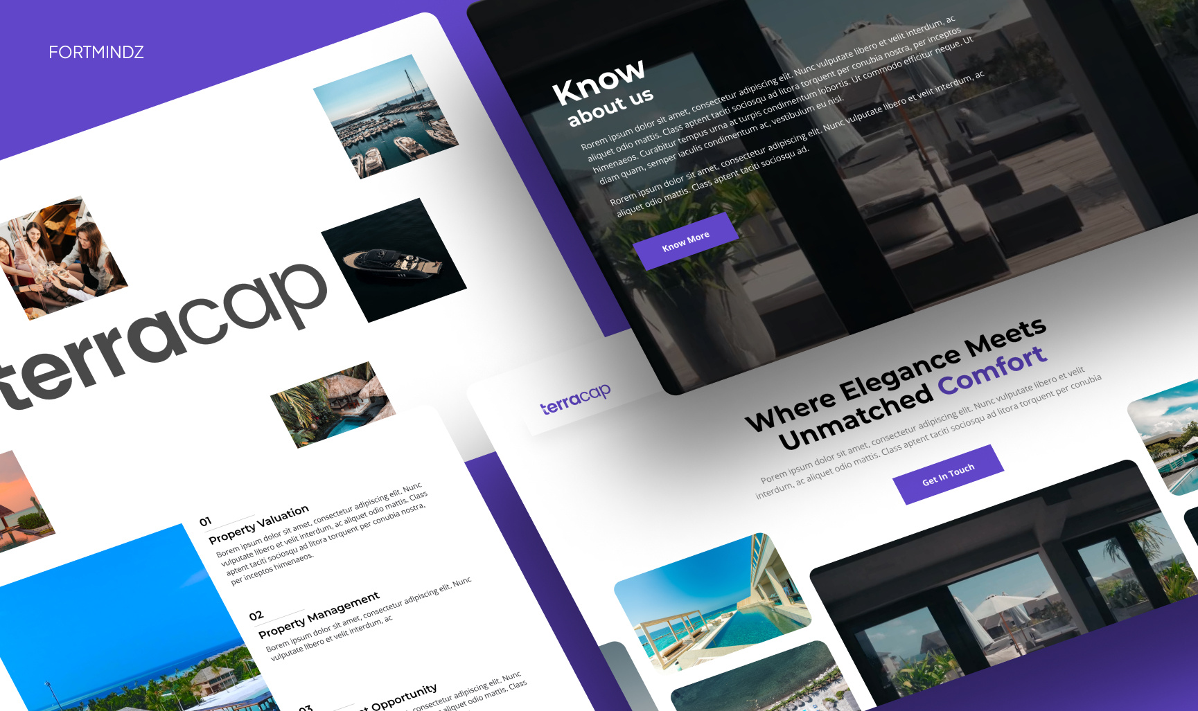 Real Estate UI Design by Fortmindz on Dribbble