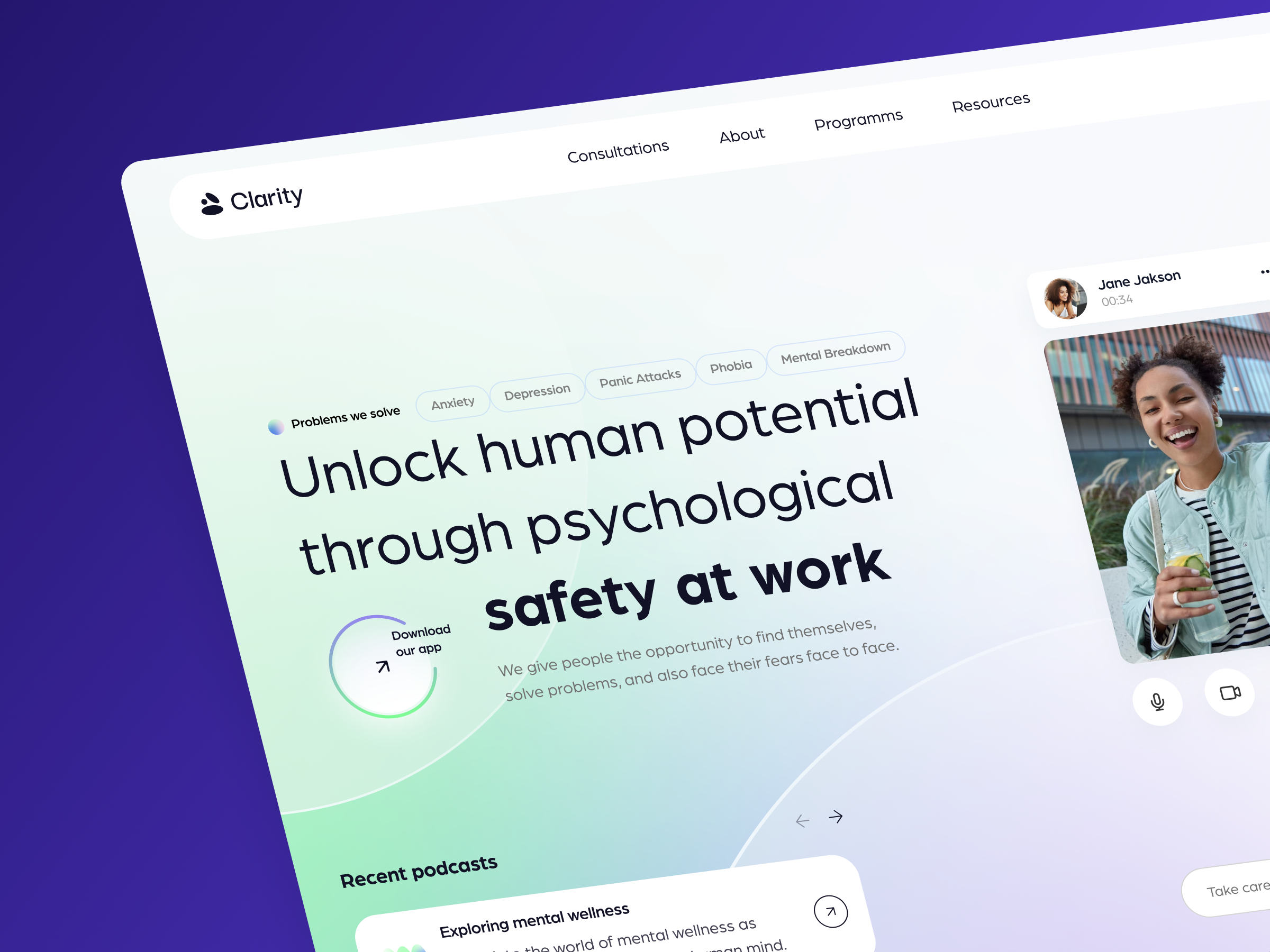 Clarity - SaaS Website by Arounda UI/UX for Arounda on Dribbble
