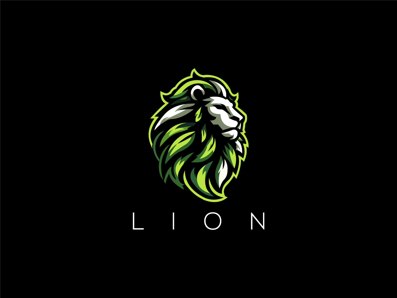 Lion Logo by Hussnain Graphics on Dribbble