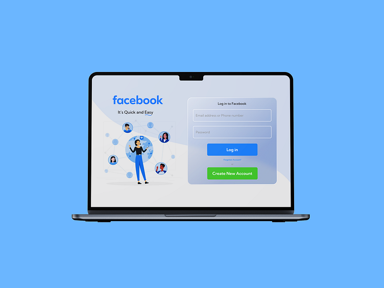 Facebook Landing Page Redesign | UI Design. by Abhilash Mishra on Dribbble Facebook Landing Page Redesign | UI Design. by Abhilash Mishra on Dribbble